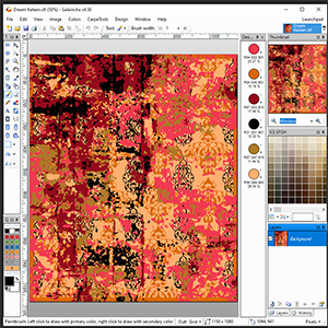 Galaincha software: Custom carpet designing software